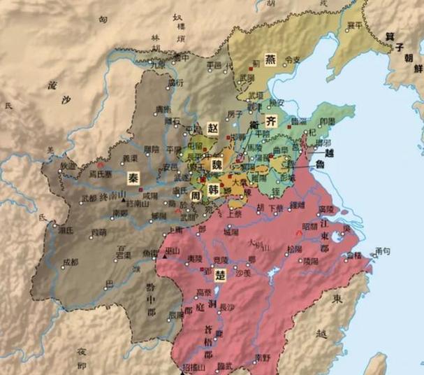 战国七雄各灭了哪些小国图标