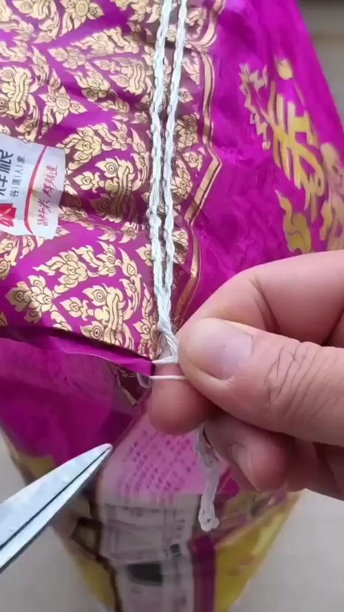 编织袋封口线怎么拆截图