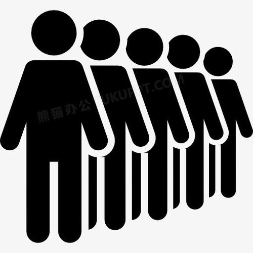 排队的标志图