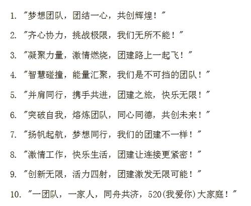 团队口号霸气押韵图标