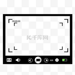 录像边框素材图标