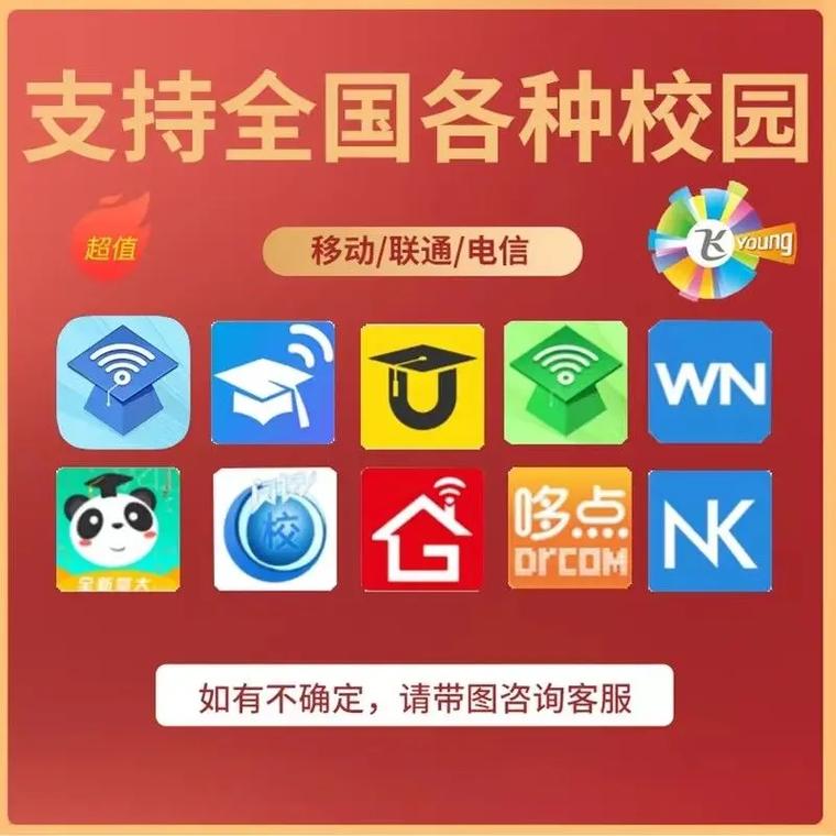 校园网宽带连不上图标