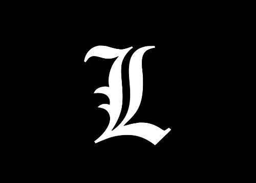 死亡笔记logo字体图标