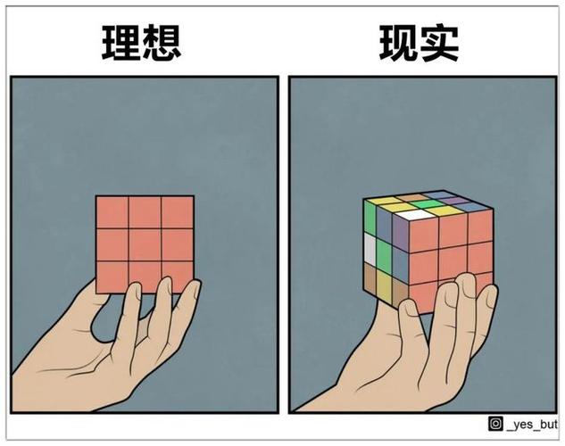 理想是丰满的,现实是骨感的图标