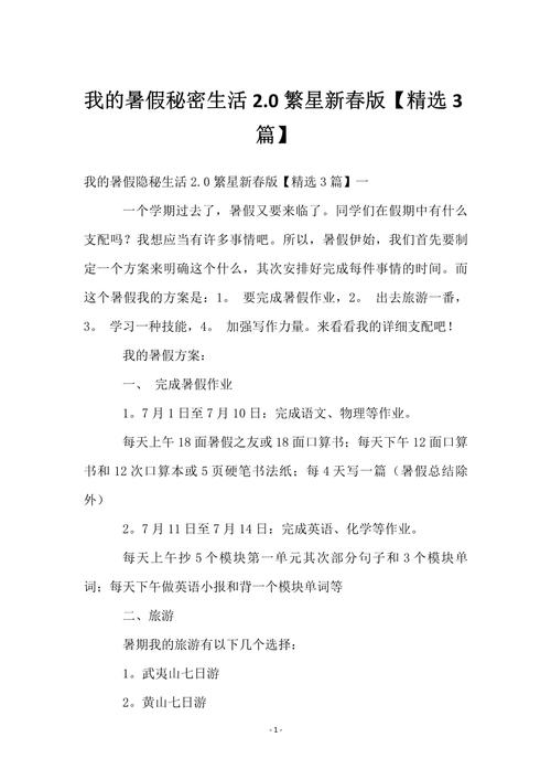我的秘密暑假生活图标