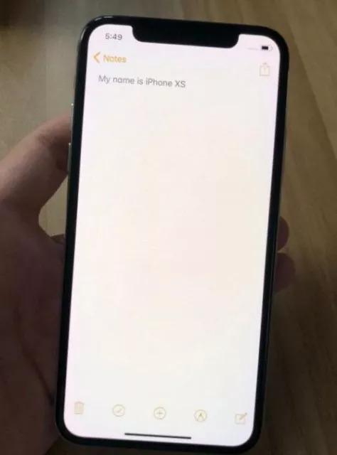 Xs对光斜着看屏幕有凸起截图