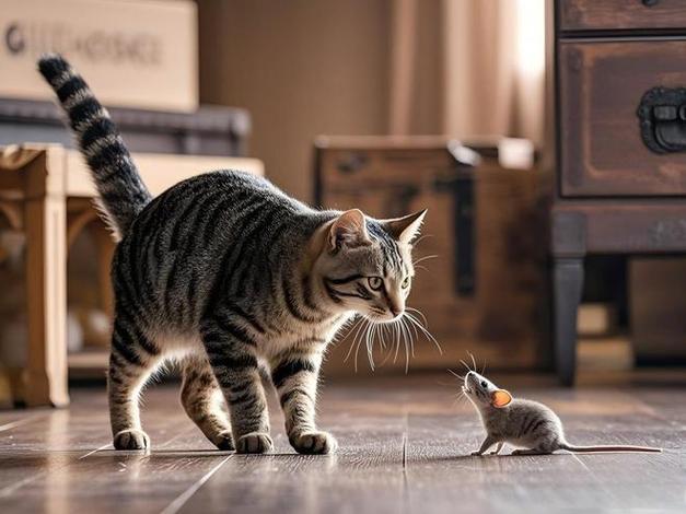 会抓老鼠的猫图标