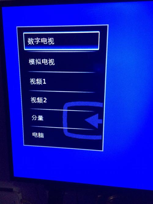 飞利浦电视信号源锁定图标