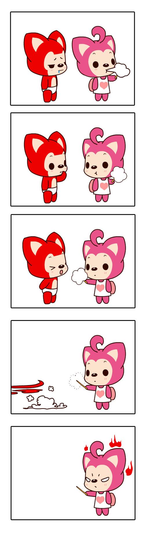 桃子和阿狸是什么关系图标