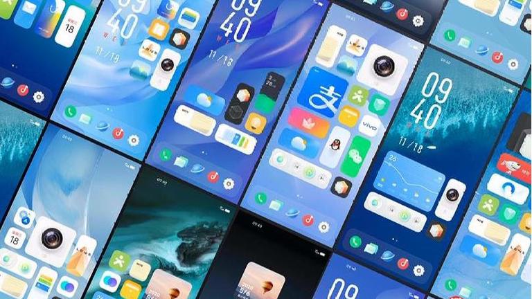 vivo还原桌面布局截图