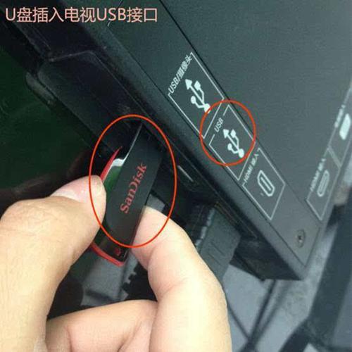 海信电视能插u盘的位置在哪图标