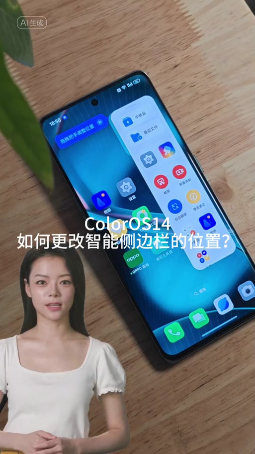 小米边侧栏怎么移动截图