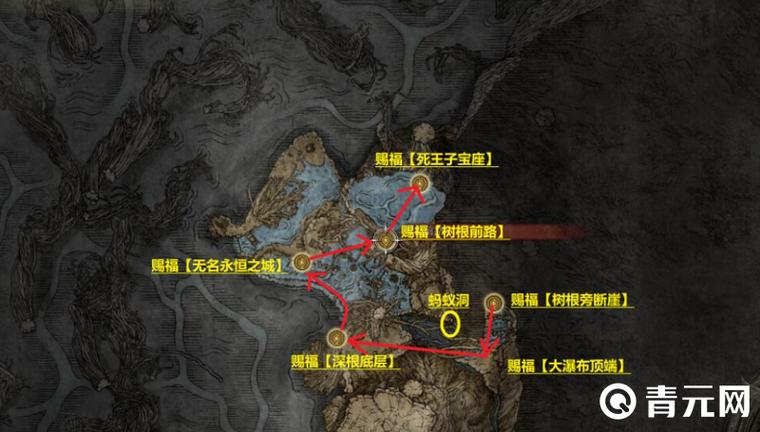 艾尔登法环支线任务汇总图标