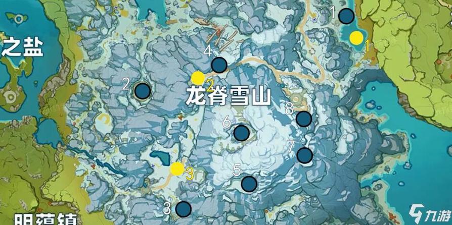 原神雪山开门的三个箱子截图