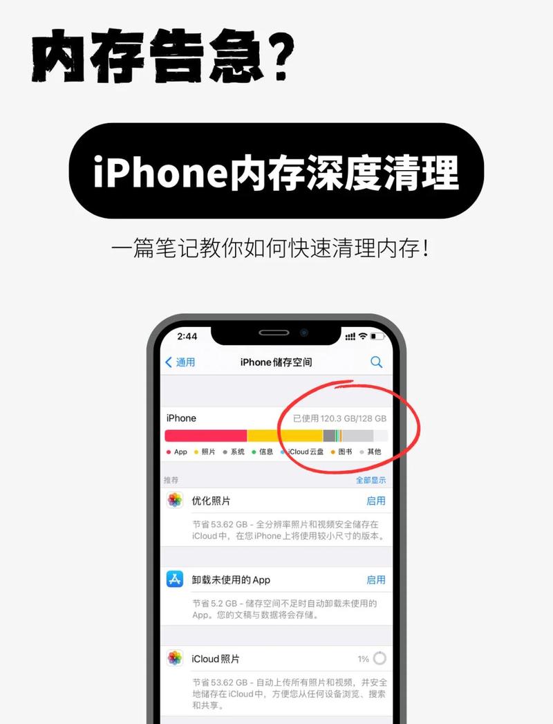 怎么让苹果手机不占内存图标