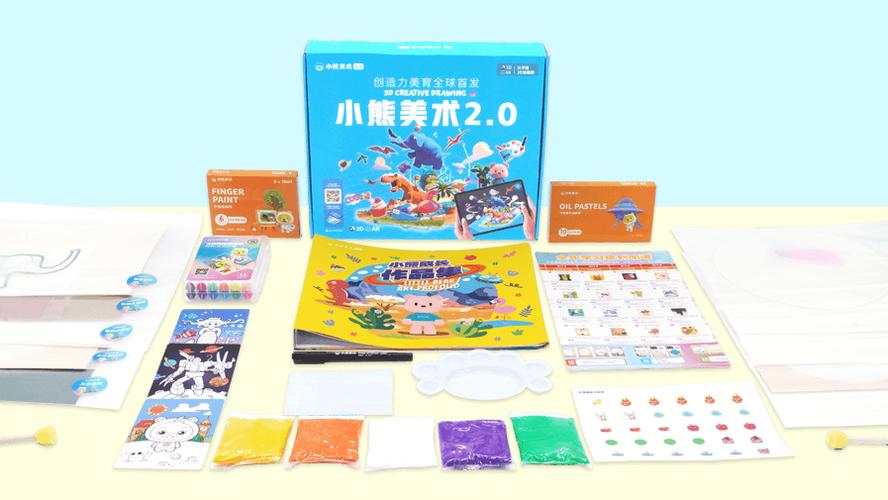 小熊美术课程体系图标