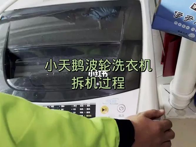 拆卸小天鹅波轮视频截图