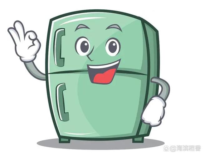 冰箱漫画图标