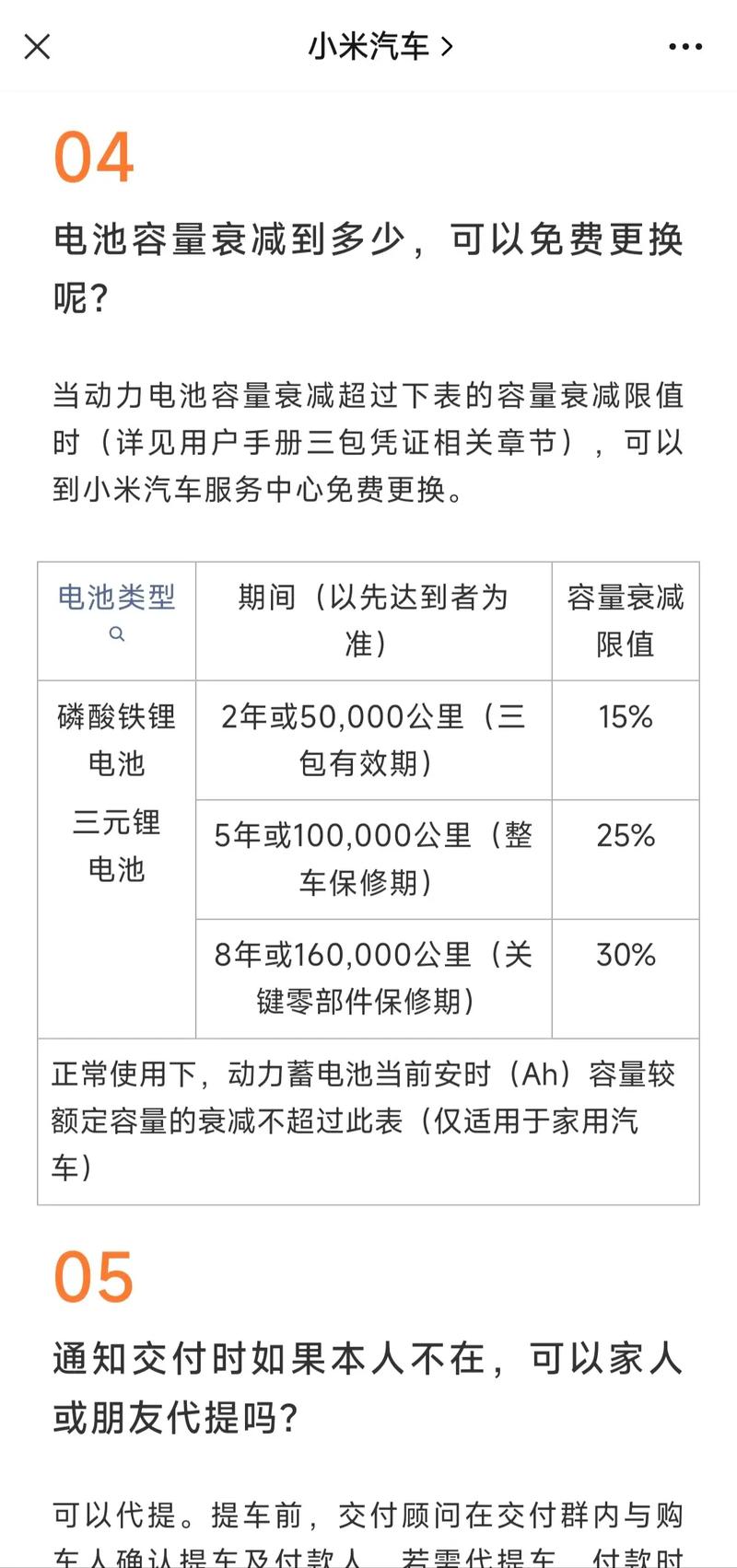 小米免费换电池条件图标