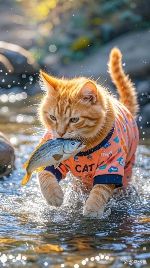 岸上的猫七秒的鱼图标