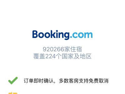 booking国际版图标