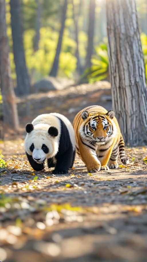 红熊猫和大熊猫截图