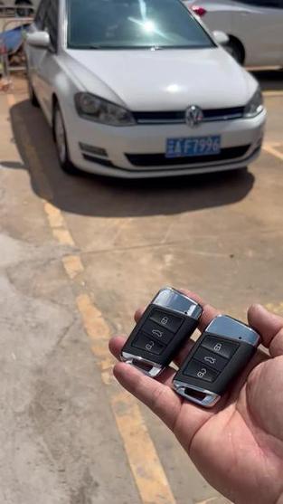 高尔夫7改一键启动和无钥匙进入截图