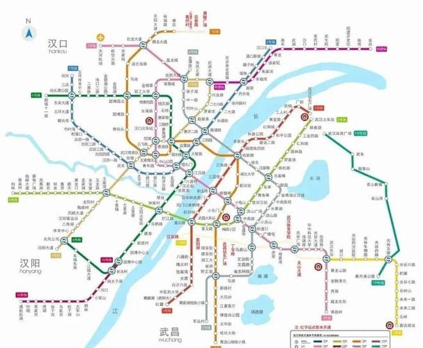 2026年最新武汉地铁图图标
