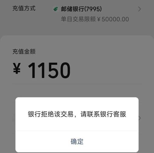 转账显示被银行拒绝是什么原因图标
