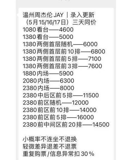 周杰伦演唱会温州站门票图标