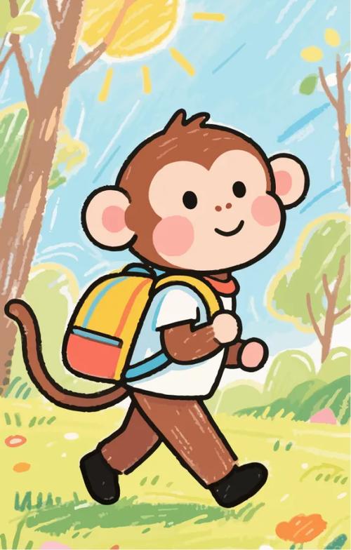 小学生画动漫人物图标