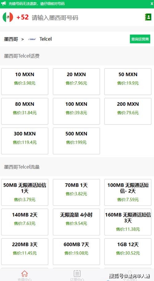 墨西哥手机流量图标
