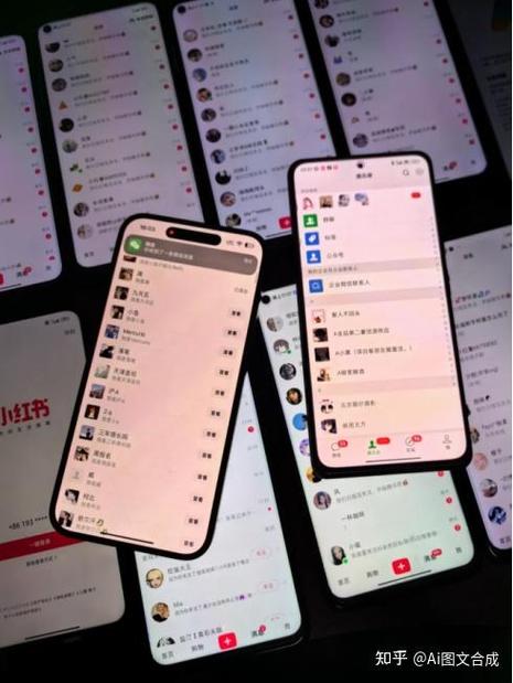 小红书一台手机两个账号图标