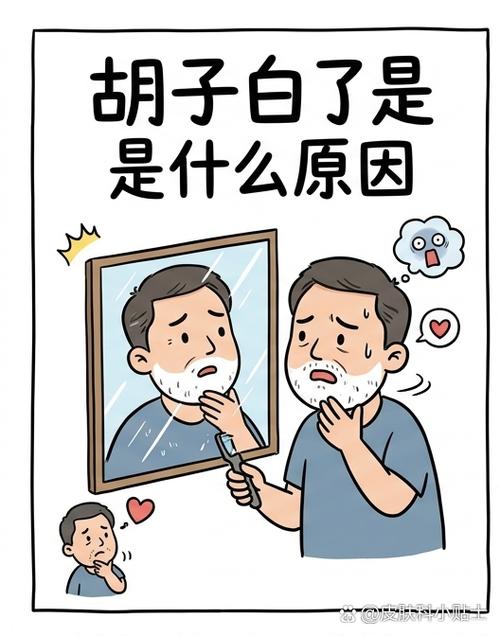 突然长了好多白胡子什么情况截图
