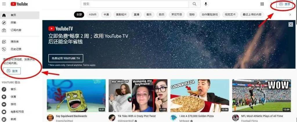 youtube网页版登陆入口图标