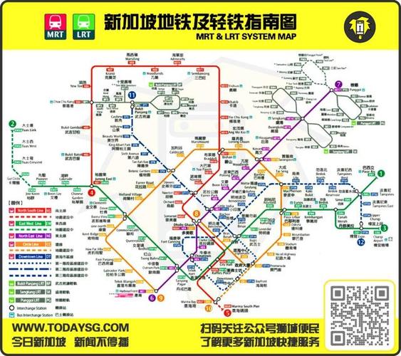 新加坡地铁站地图图标