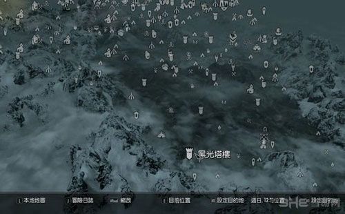 老滚5乌木之刃任务流程图标