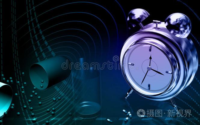 打开闹钟图标