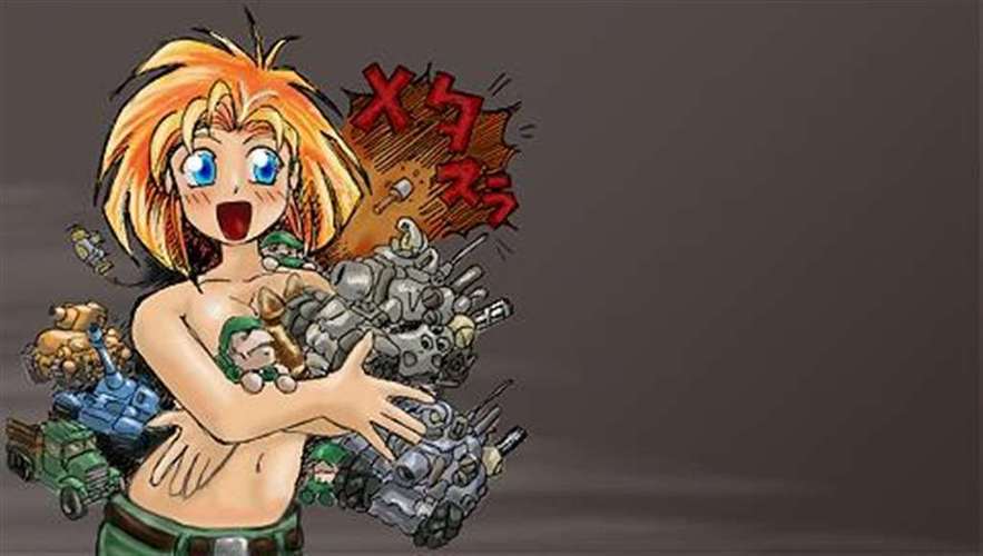 合金弹头女角色蜗牛同人截图