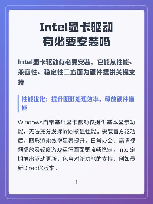 intel显卡驱动安装截图