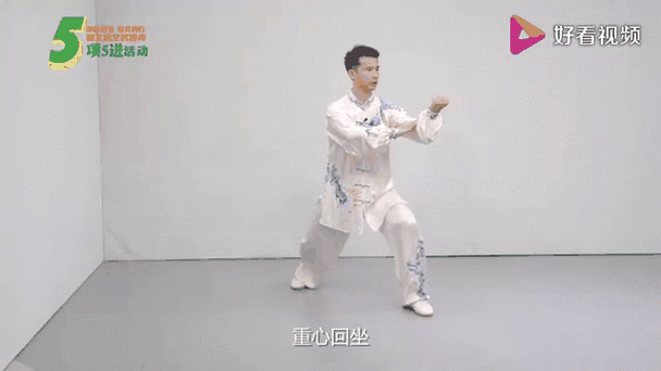 42式太极拳1一42式分解教学截图