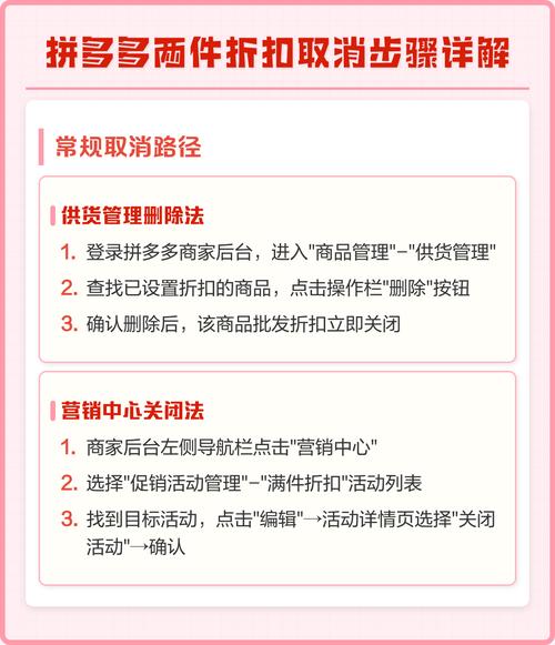 拼多多打折活动怎么取消图标