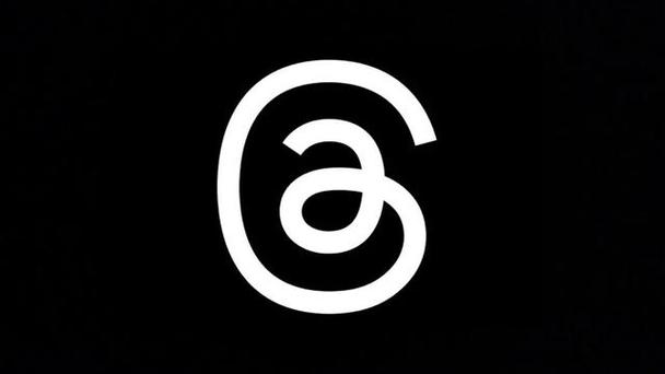 黑色logo社交软件图标