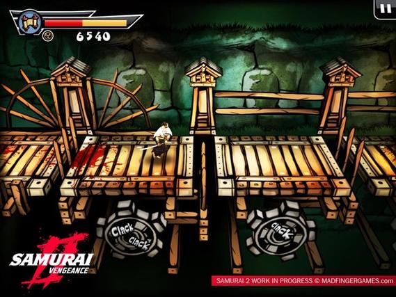 一个武士拿一把刀闯关的游戏2013年图标