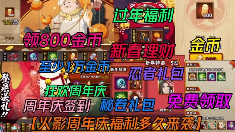 火影忍者周年庆s忍礼包有哪些图标