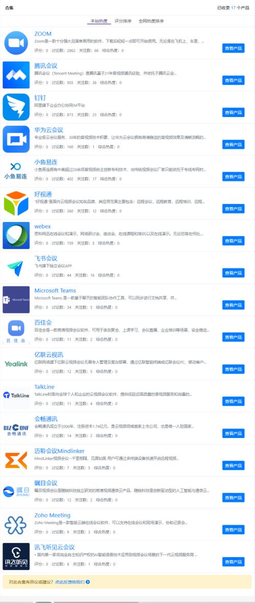 现在在线会议软件