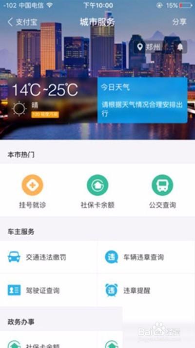 违章缴费app截图
