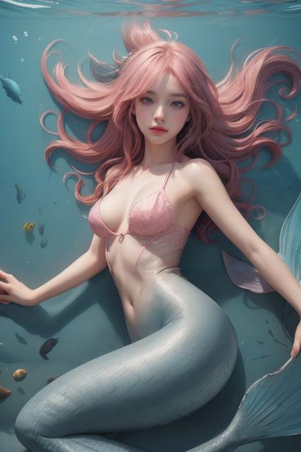美人鱼美女图标