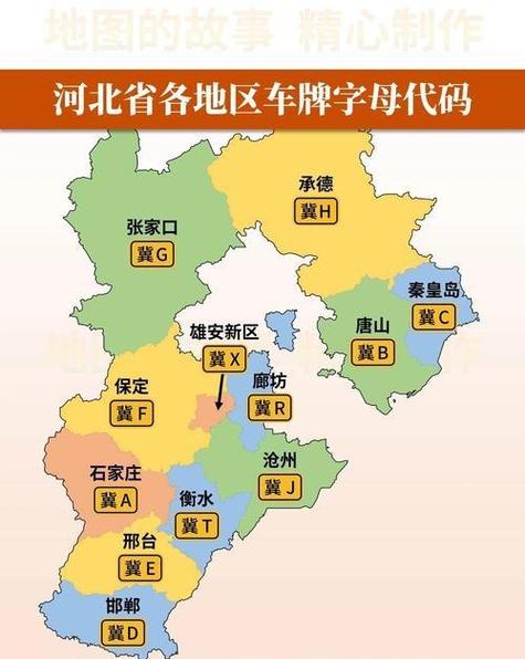 河北省全部城市图标