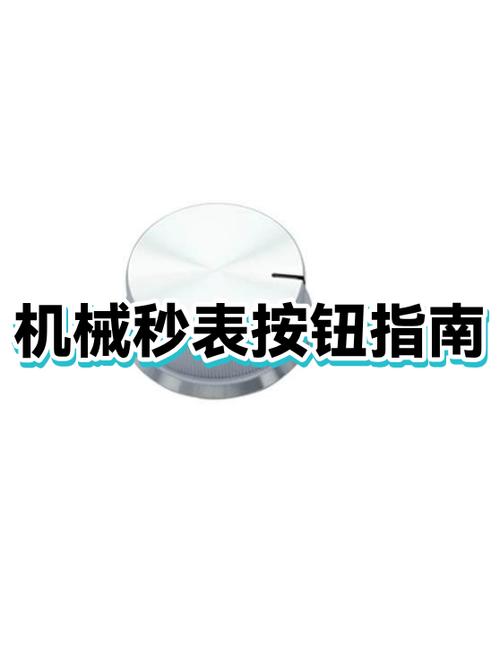 机械表三个按钮图解图标